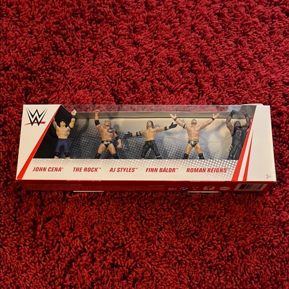 WWE | Toys | Wwe Action Figure Set John Cena The Rock Aj Styles Finn ...